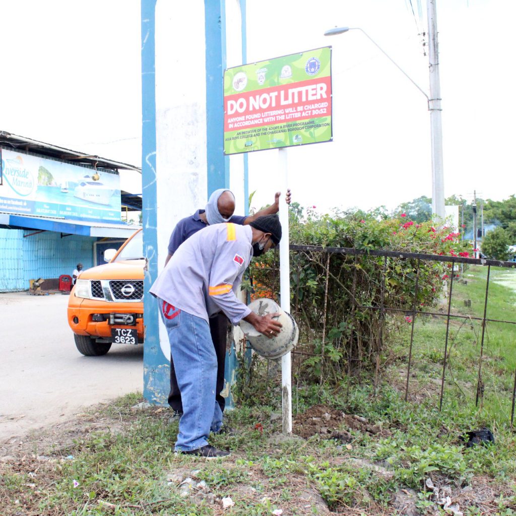 Signage – Adopt A River